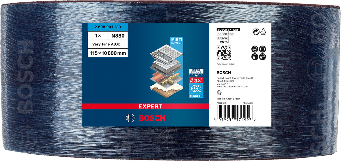 Produto abrasivo Bosch N880_115_10000_VFA - Flexomaq